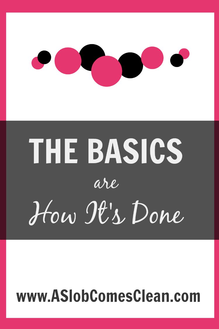 The Basics are How It's Done - A Slob Comes Clean - Dana K. White: A ...