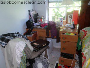 Decluttering Project: Andrea's Desk - Dana K. White: A Slob Comes Clean