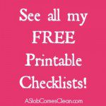 My Daily Checklist - Now With a Printable Version - Dana K. White: A ...