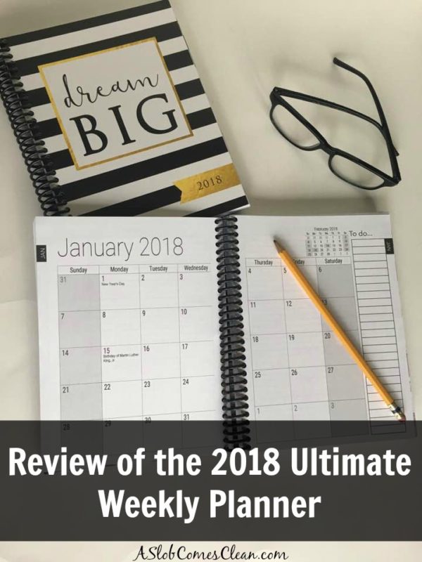 Need Focus? My Review of the Ultimate Weekly Planner (Sponsored) - Dana ...