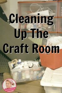 Cleaning up the Craft Room - A Reader's Story - Dana K. White: A Slob ...
